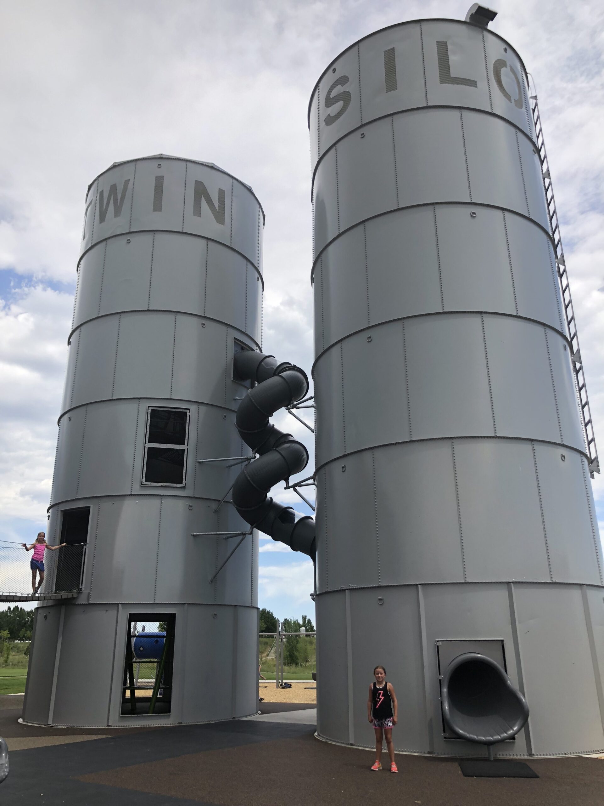 Twin Silo Park, A Farm-themed Playground Like No Other! | Slides and ...