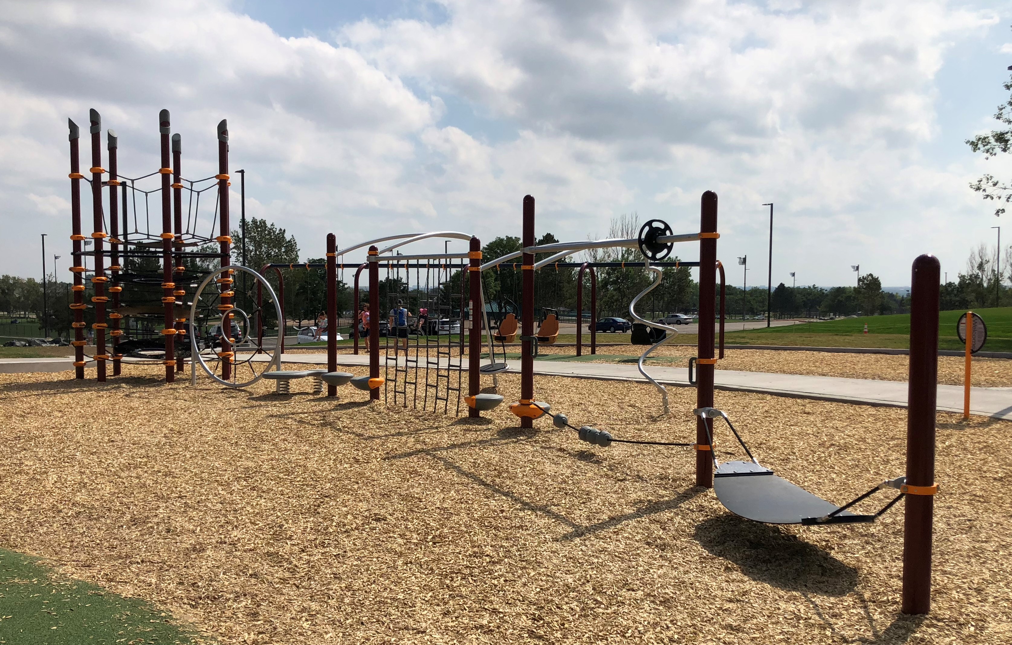 Chaucer Park Playground in Littleton Colorado | Slides and Sunshine