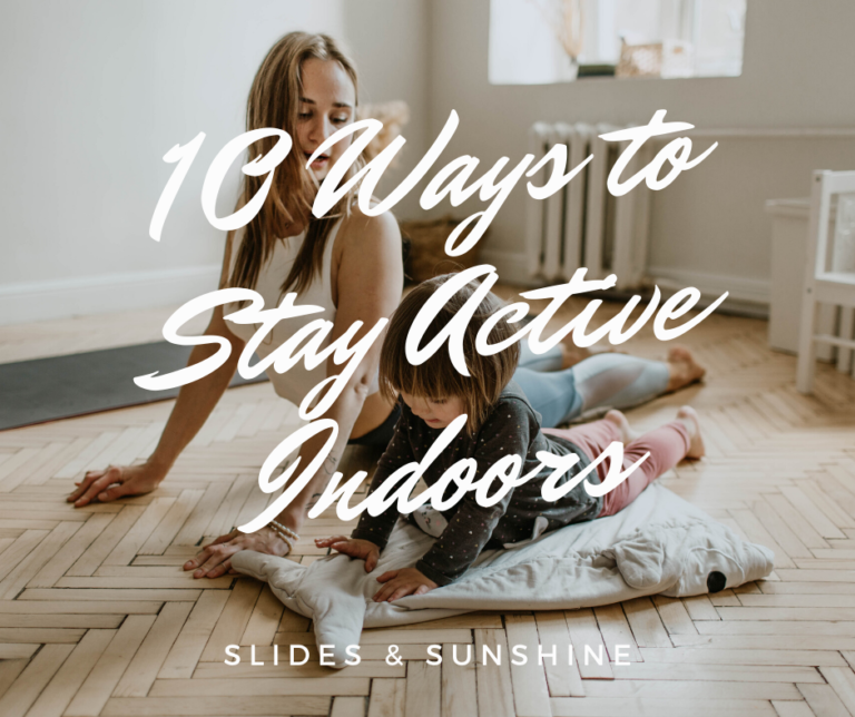 10 Fun Ways for Kids to Stay Active while Stuck at Home | Slides and ...