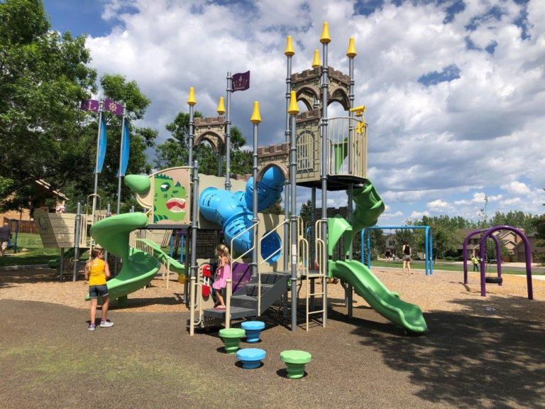 Writer's Vista Park in Littleton Colorado | Slides and Sunshine