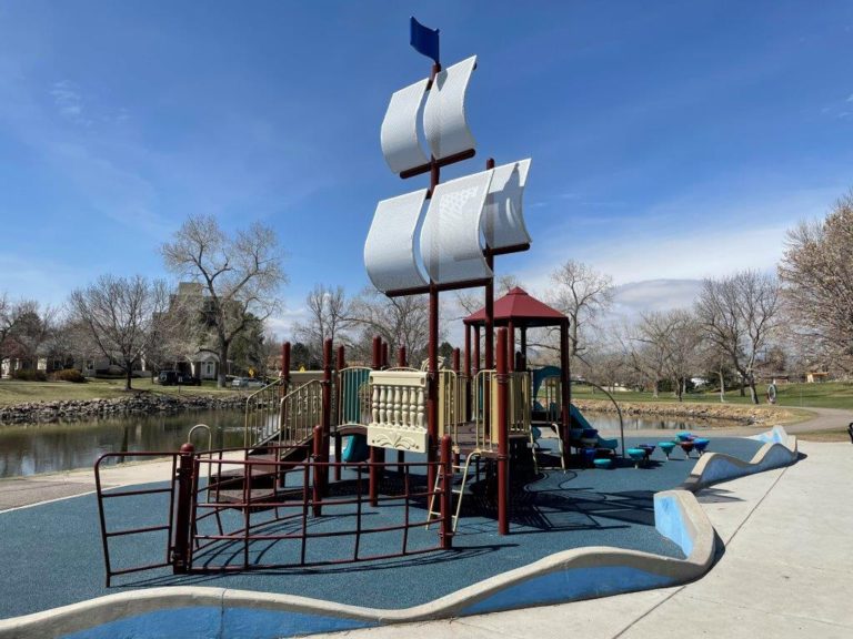 Littles Creek Park in Littleton CO | Slides and Sunshine