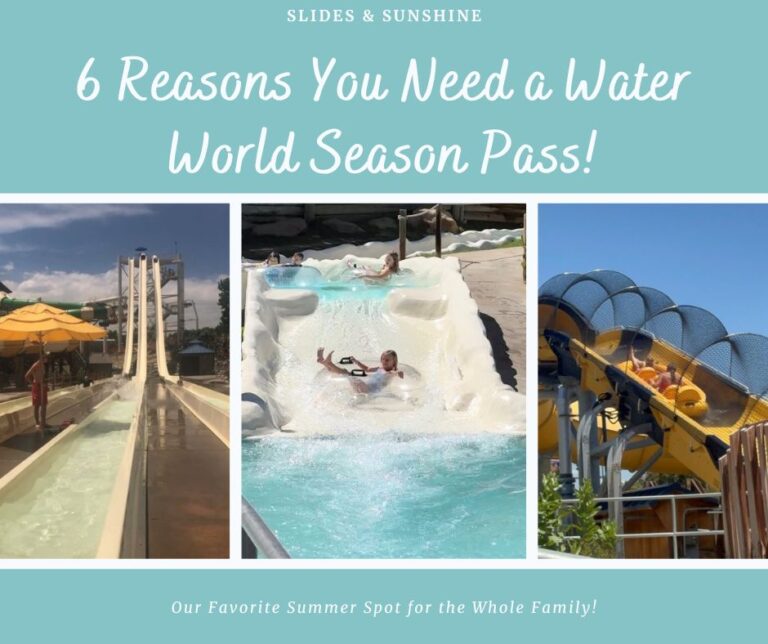 6 Reasons You Need a Water World Season Pass this Summer! | Slides and ...